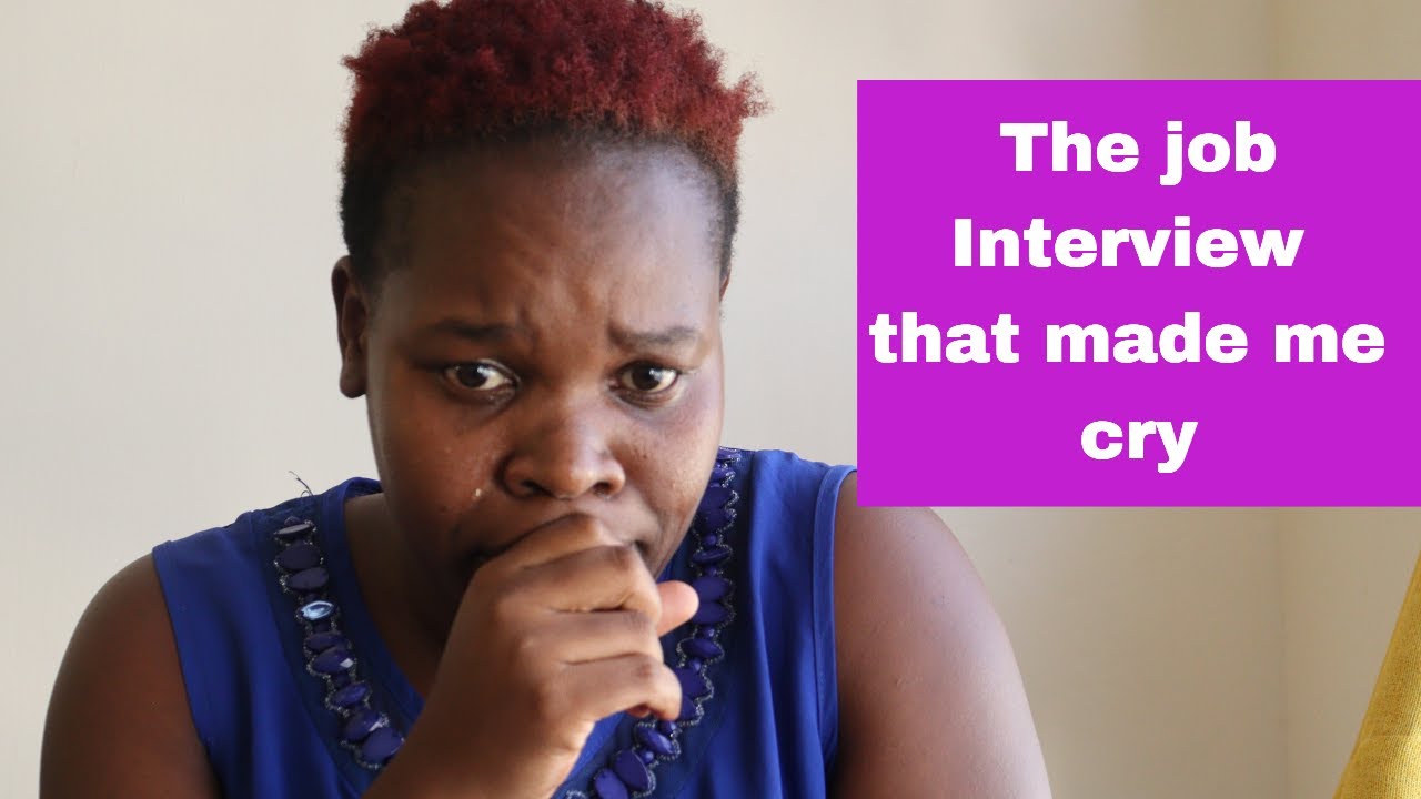 The Job interview that made me cry #storytime - YouTube