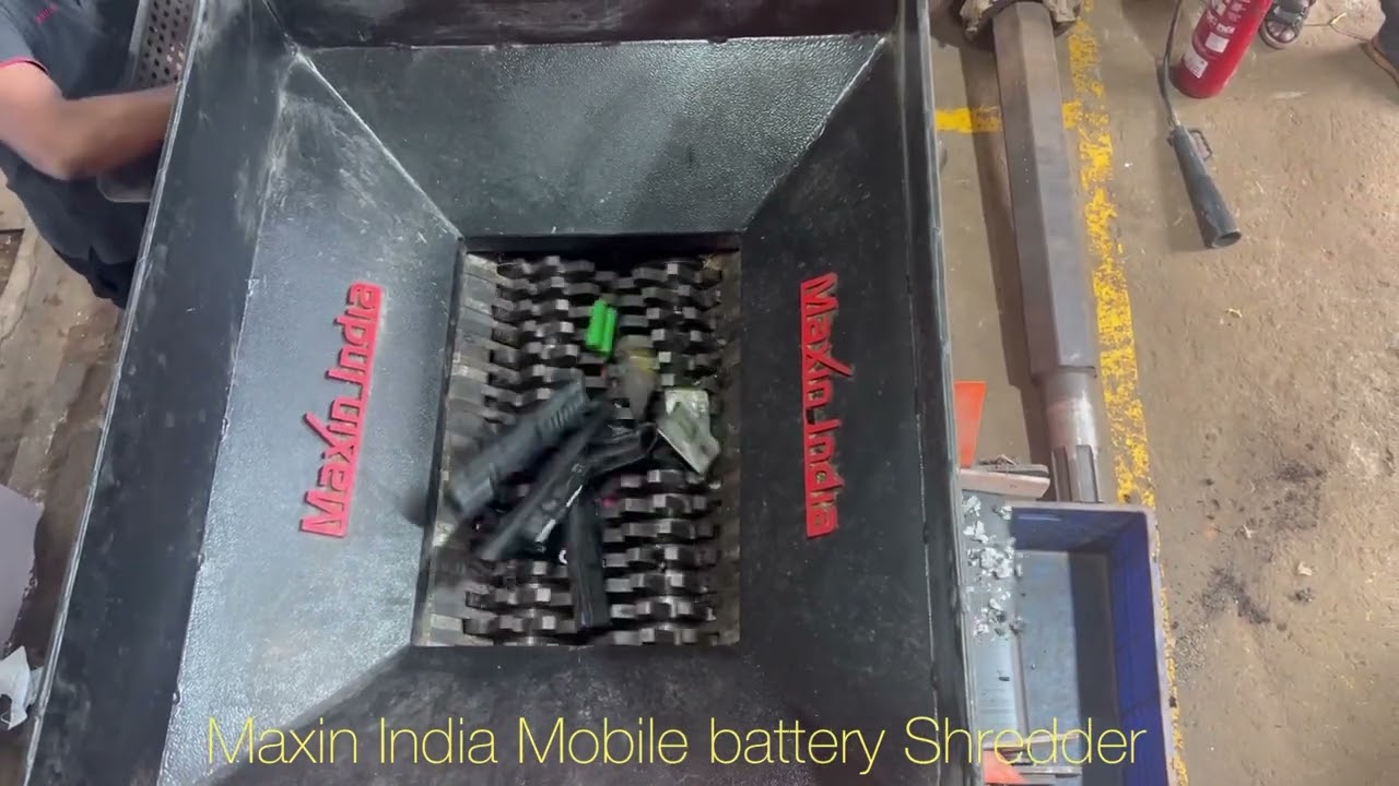 Mobile battery Shredder, Mobile Batteries Crusher, # ...