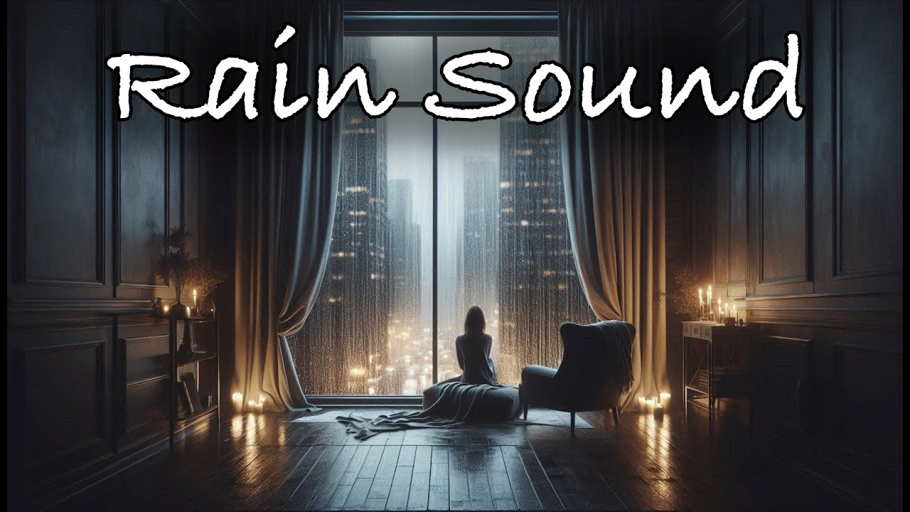 Real Rain Sound | 1 Hour | Meditation, Relaxing, Massage, Yoga and ...
