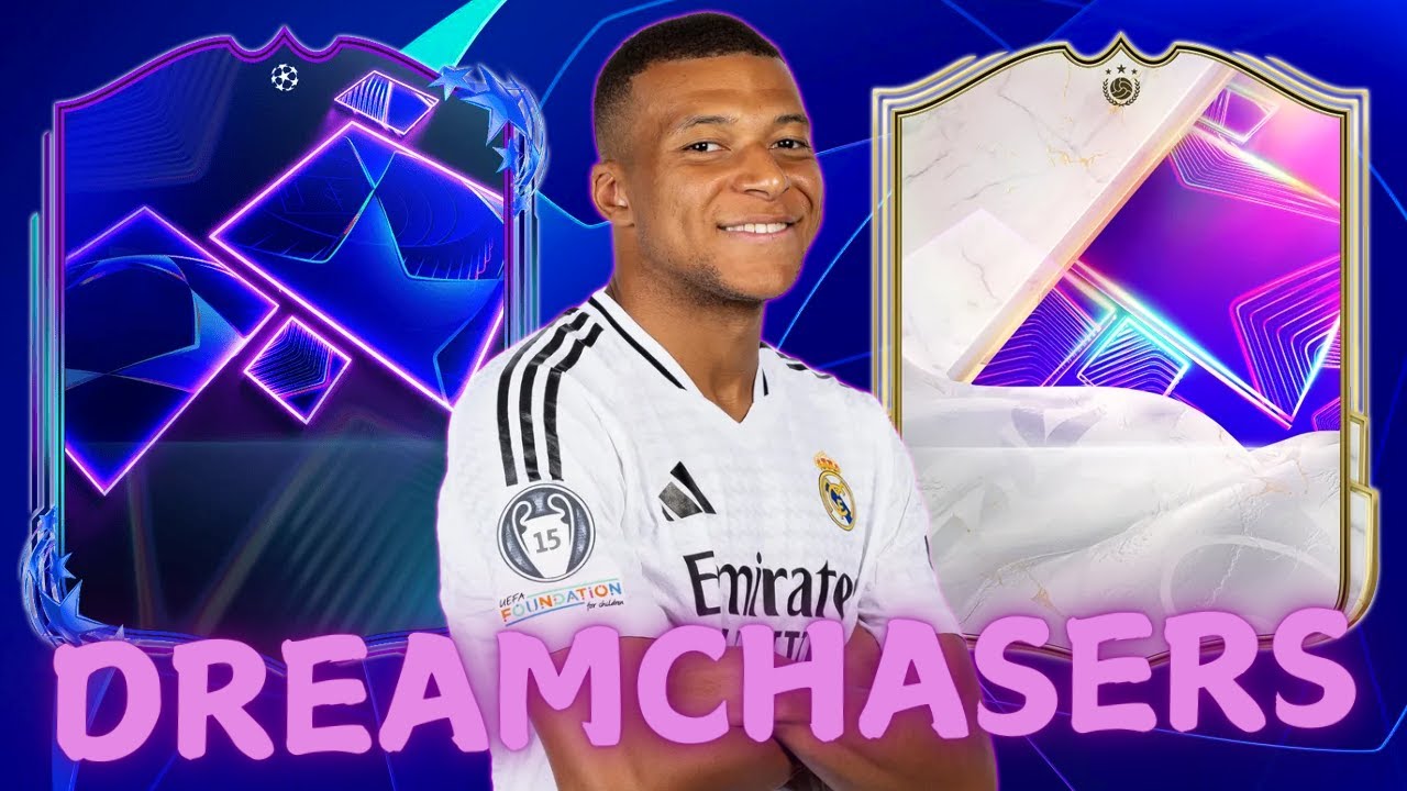 Trying new cards for the Dreamchasers promo in EAFC25 Ultimate Team ...
