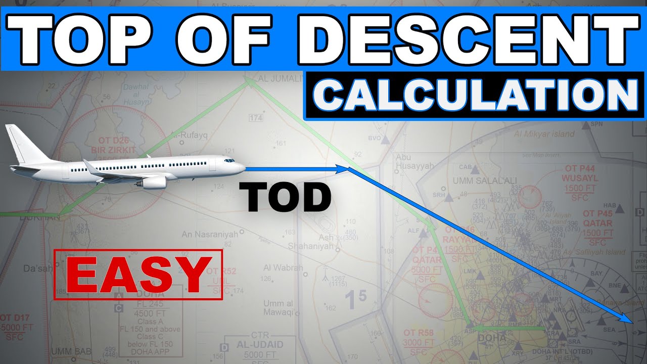 TOP OF DESCENT CALCULATION When To Start Your Descent YouTube