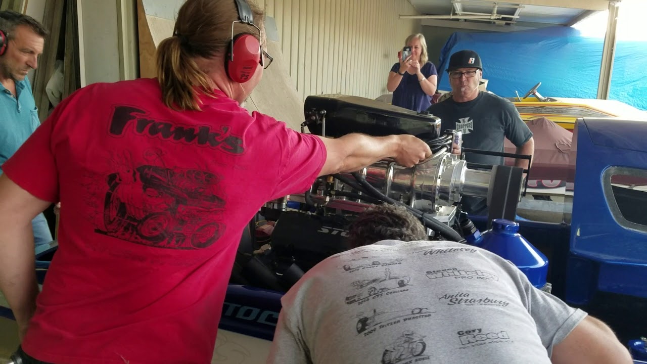 First start of the K55 boat - YouTube