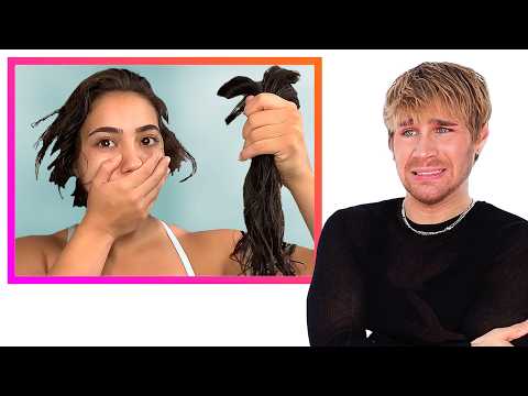 Friseur reagiert auf DIY-Haarschnitt-Katastrophen