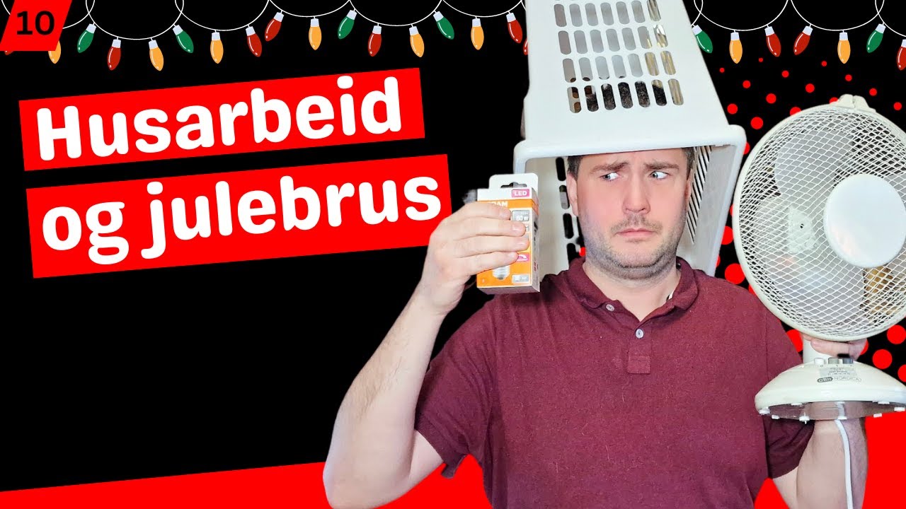 10.12.22 - Husarbeid og julebrus - YouTube