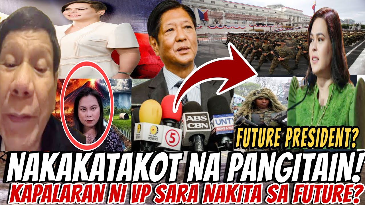 KAPALARAN NI VP SARA NAKITA SA PANGITAIN NG MANGHUHULA? NAKAKATAKOT NA ...
