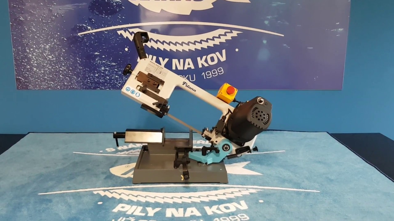 Pilana PMS 130/130 MO bandsaw machine - YouTube