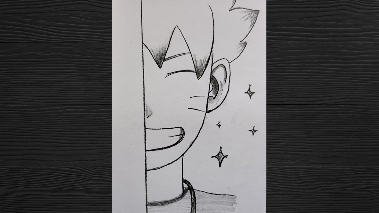 How to Draw Boruto Uzumaki step by step | Simple Anime Sketch for ...