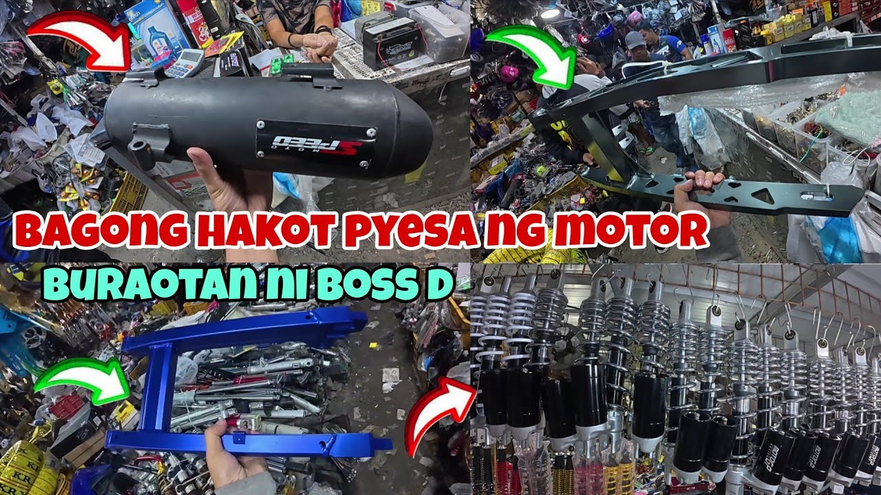 Bilihan ng murang pyesa ng motor | Buraotan ni boss donald | Motorcycle ...