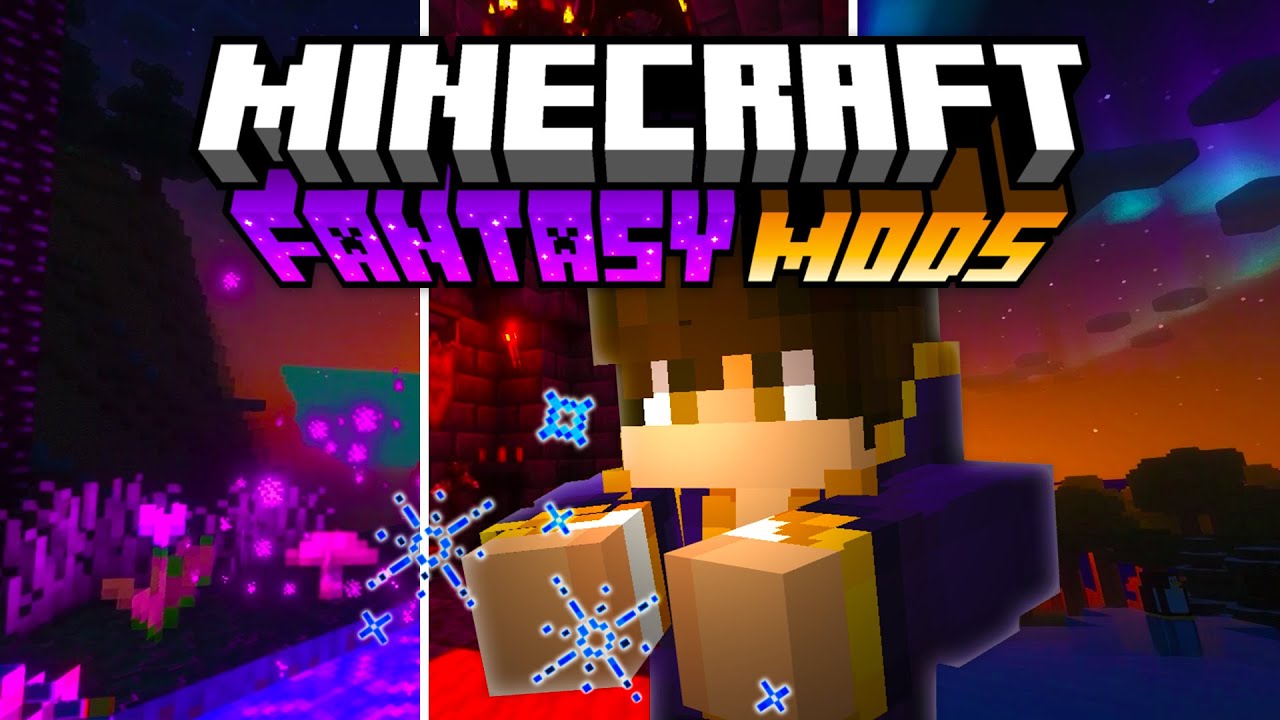 Top 10 BEST Fantasy Mods for Minecraft!⚔️ - YouTube