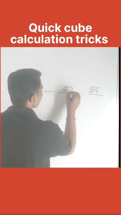 Easy cube calculation tricks #mathbyghanashyamsir #ytshorts #viralmath - YouTube