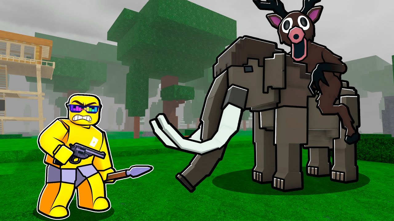 Mammoth Fight In 99 Nights in the Forest 🔦 - YouTube