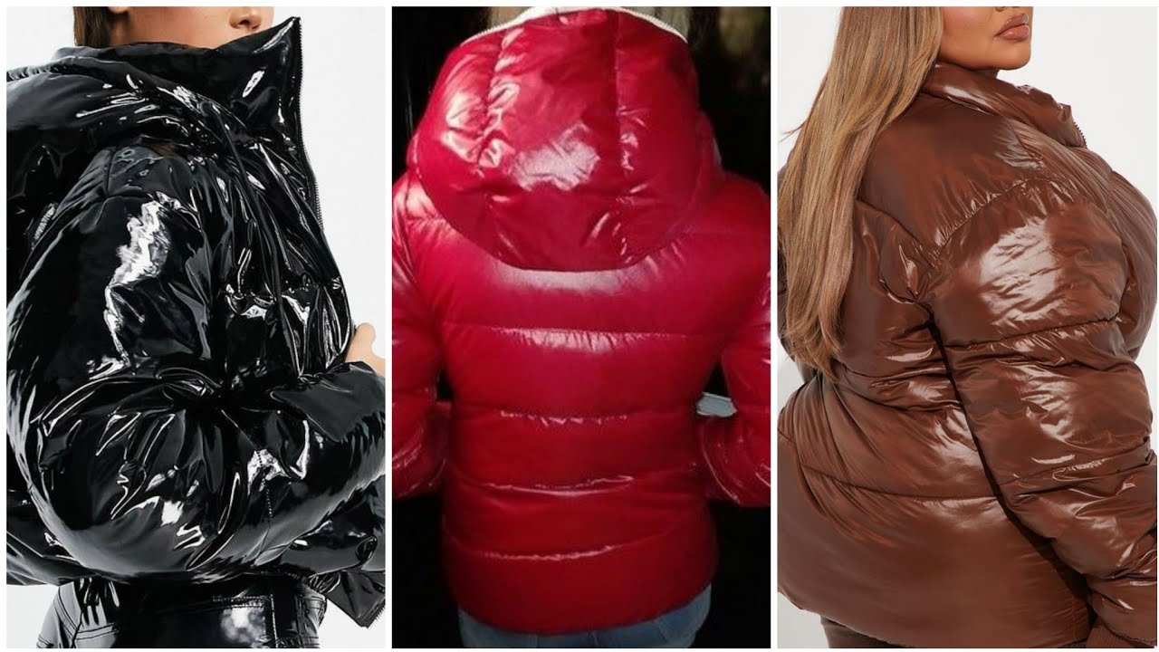 best of best top design and ideas for ladies of latex puffer jacket ...