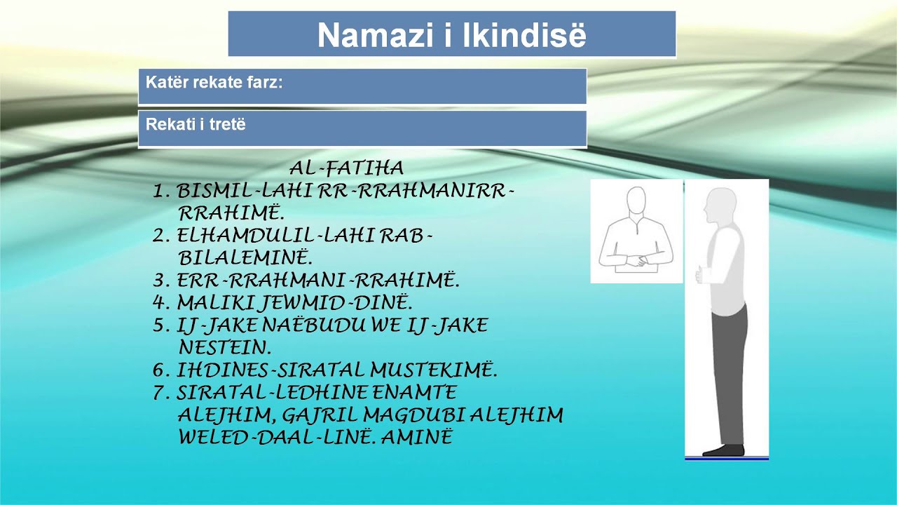 3 Namazi i Ikindisë HD - YouTube