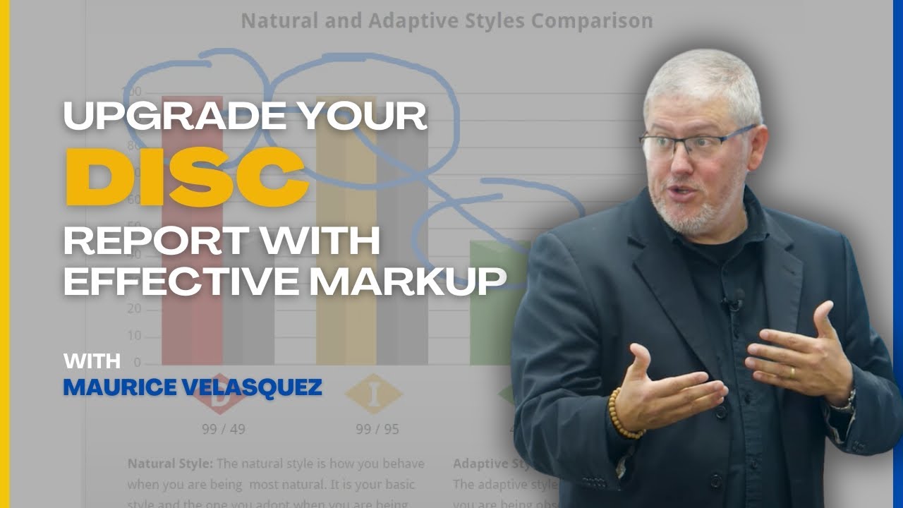 Marking Up Your DiSC Report - YouTube