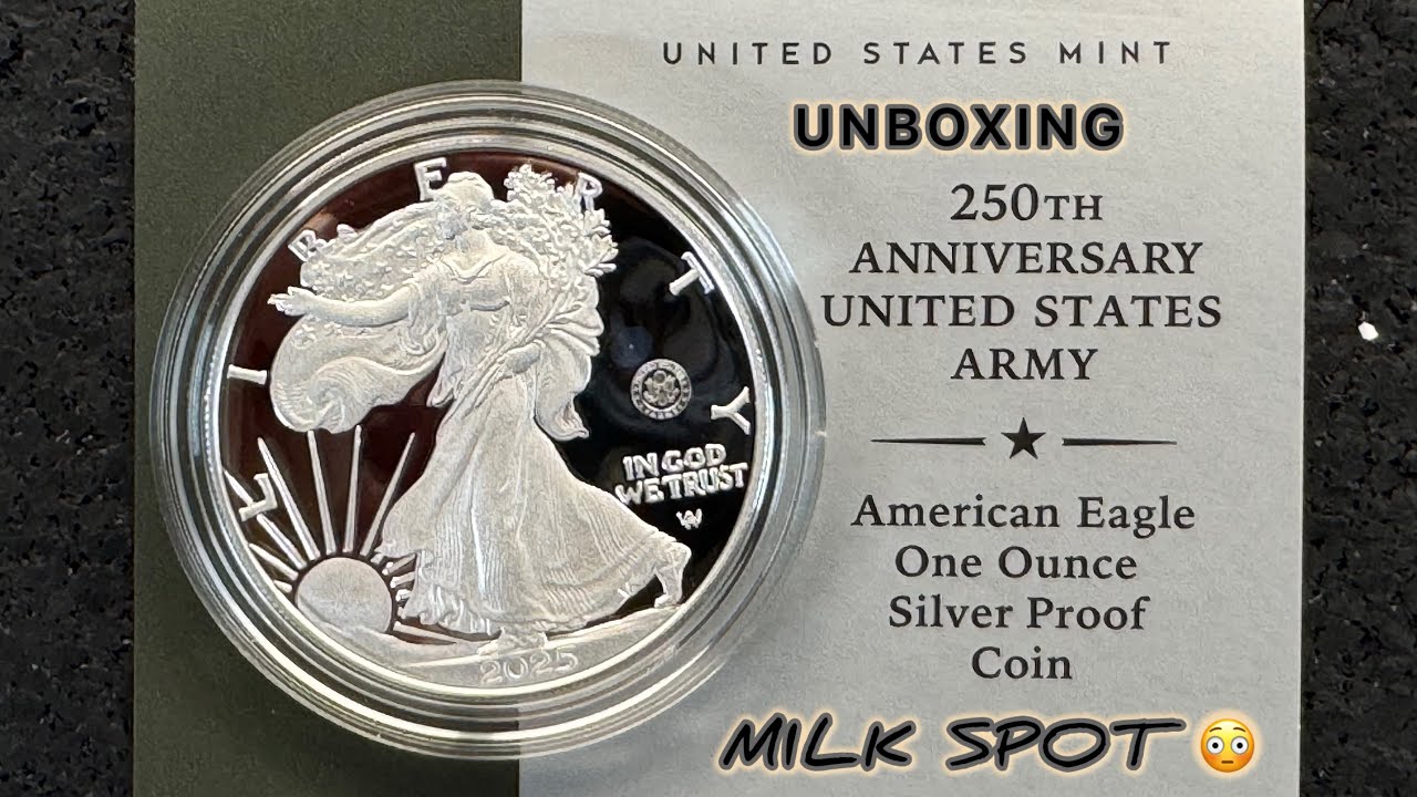 BAD 250th Anniversary United States Army American Eagle One Ounce ...