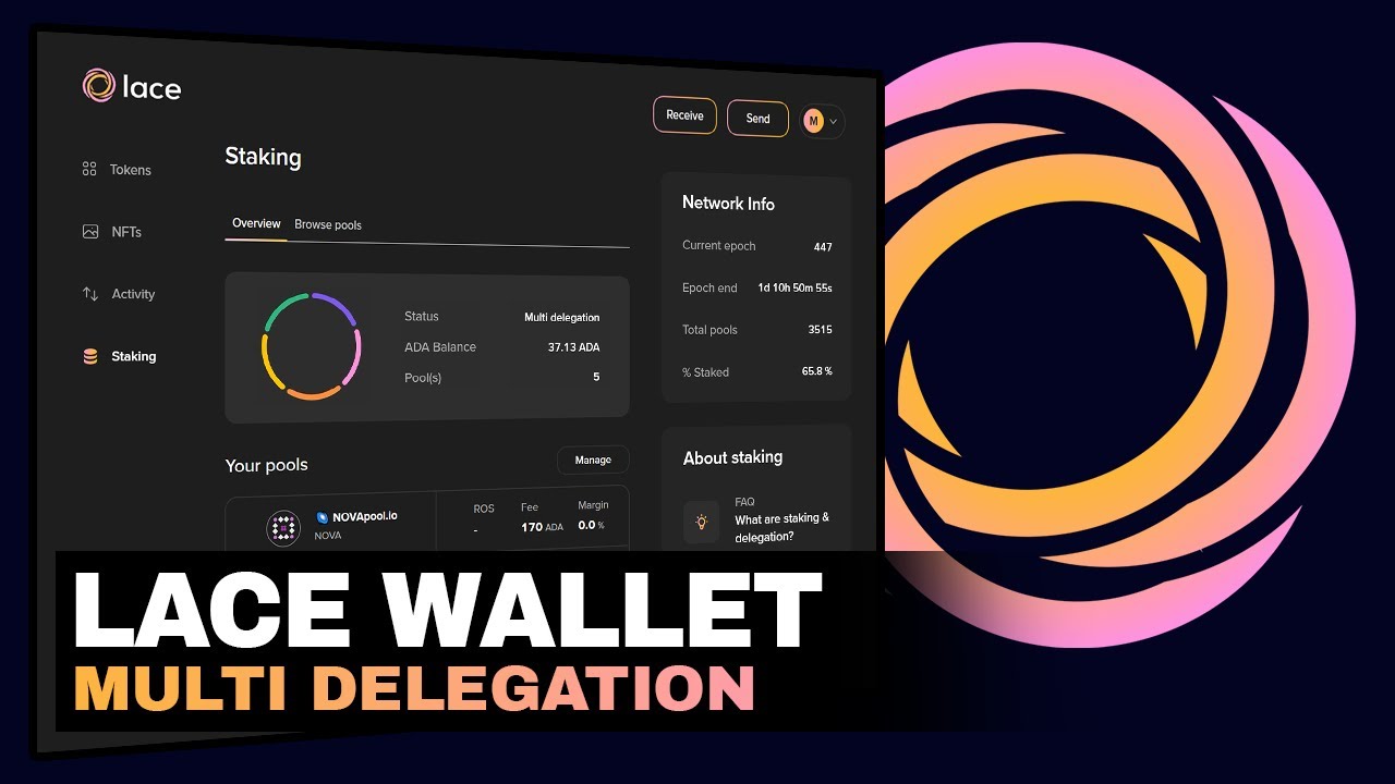Lace Light Wallet | Multi Delegation – Delegate to Multiple Stake Pools ...