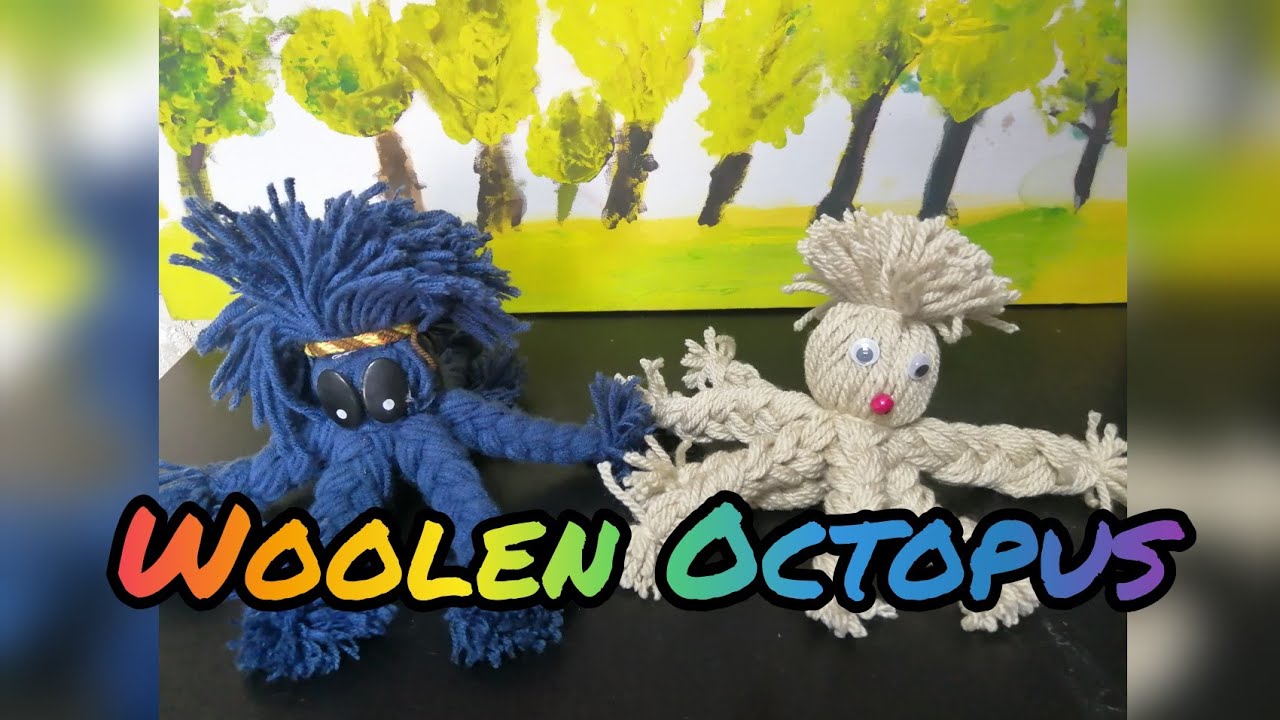 Woolen Octopus | Handcraft by Mina - YouTube