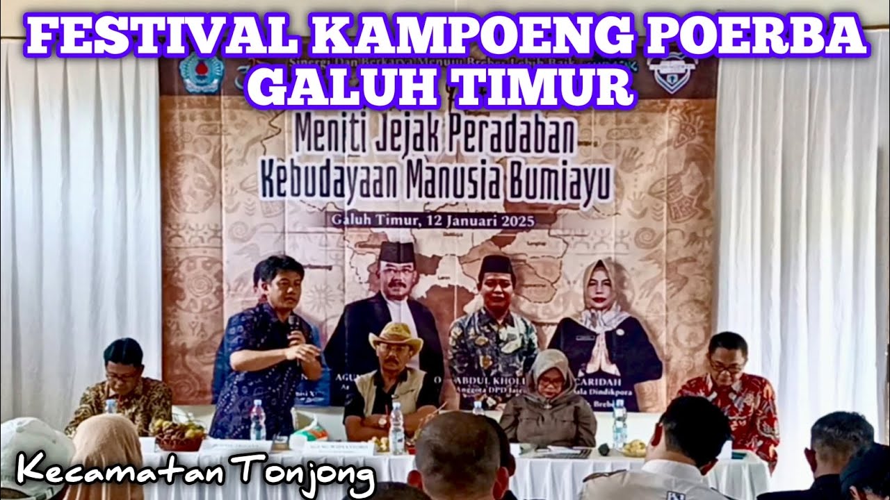 Festival Kampung Purba Galuh Timur Tonjong Brebes - YouTube