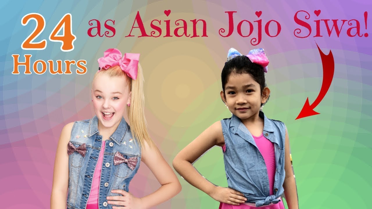 24 Hour Challenge as JOJO SIWA ASIAN Edition! - YouTube