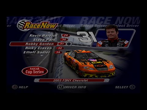 NASCAR Thunder 2004 - Robby Gordon @ Watkins Glen Night - YouTube