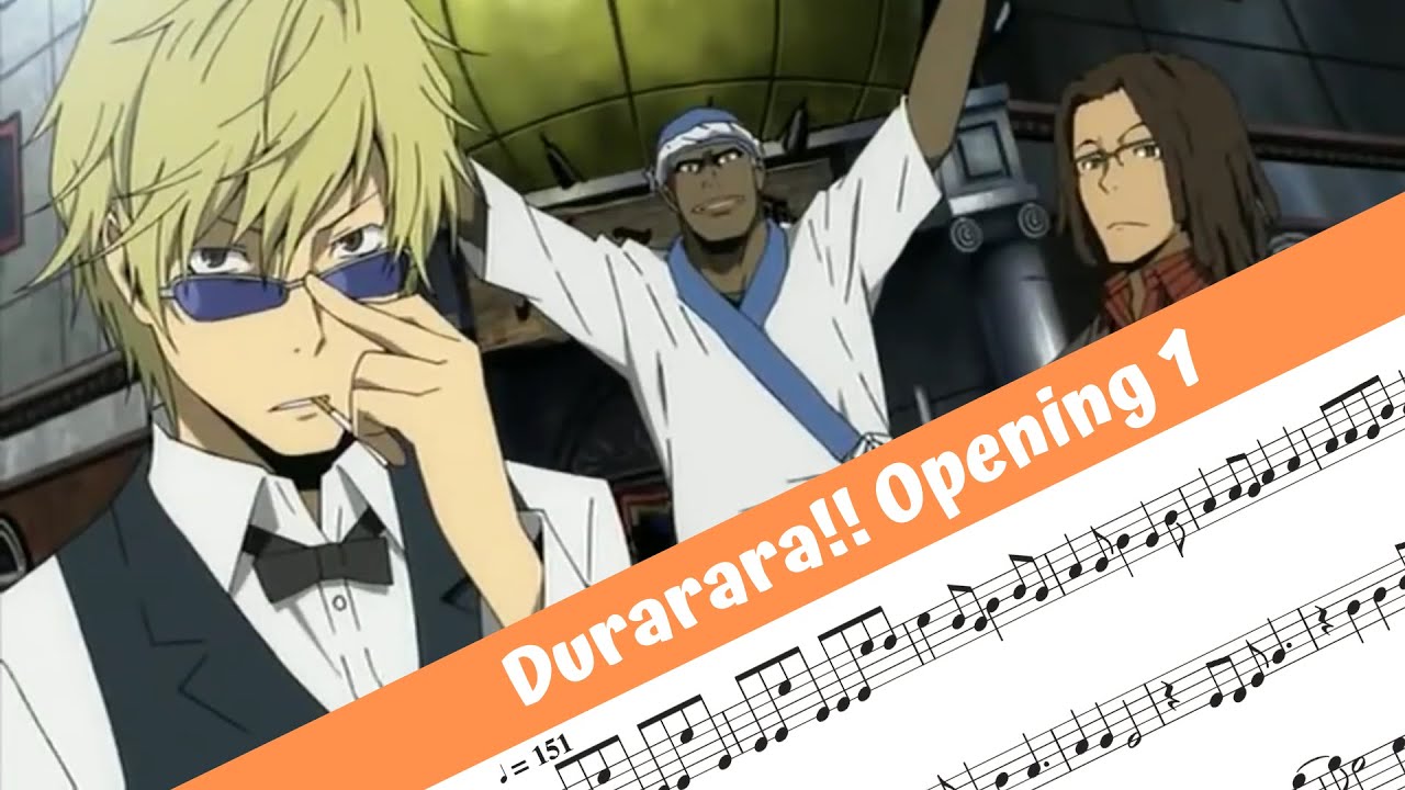Durarara!! Opening 1 (Flute) - YouTube