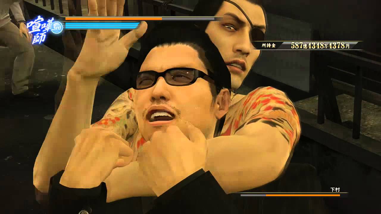 Ryu Ga Gotoku 0 - Majima's Street Fighter Style Gameplay (LEGEND ...