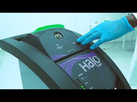 Halosil Disinfection System - YouTube