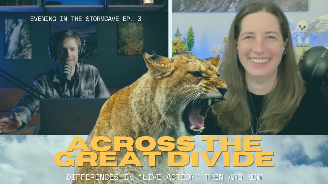 Across the Great Divide and "live action" scenes with dangerous animals ...