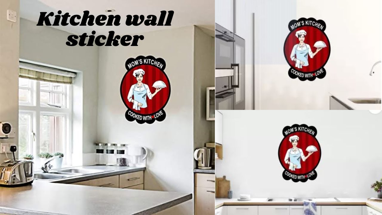 Decal O Decal ' Mom's Kitchen ' Wall Stickers (PVC Vinyl,Multicolour ...