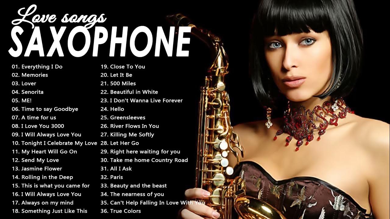 Greatest 200 Romantic Saxophone Love Songs Best Relaxing Saxophone