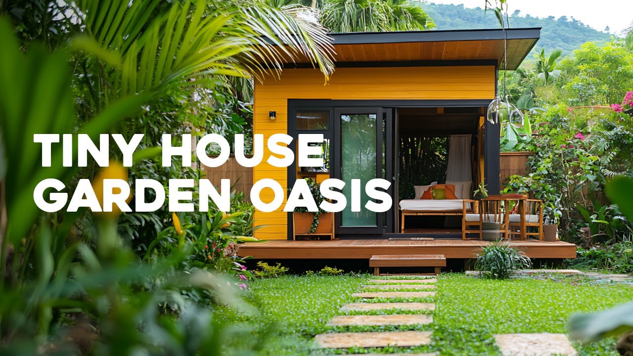 🏡🌿 100+ Beautiful Tiny Houses with Garden Oasis - YouTube