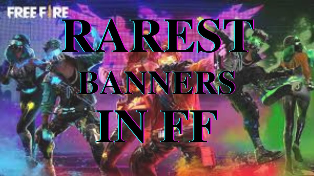 RAREST BACKGROUND BANNERS IN FF - YouTube