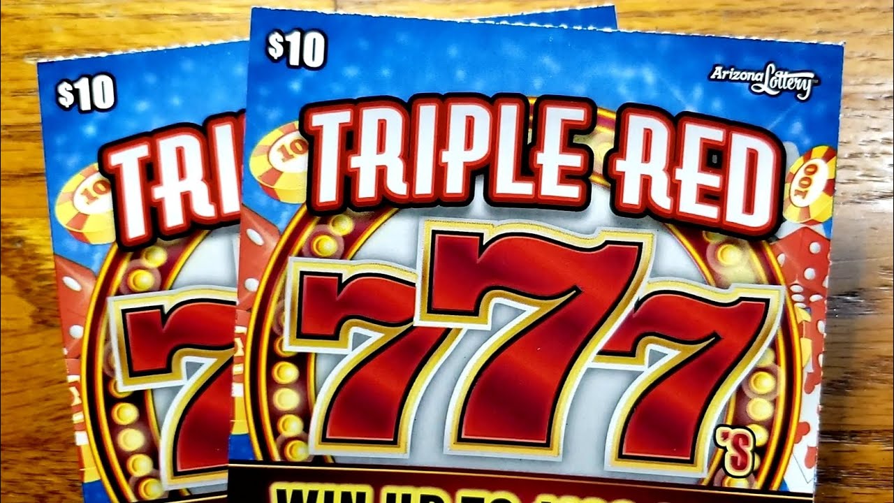 ARIZONA LOTTERY-- TRIPLE RED 777! - YouTube