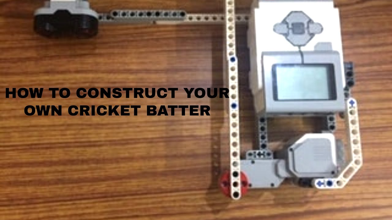 How to build a Cricket Batter || Step-by-Step instruction || Lego ...