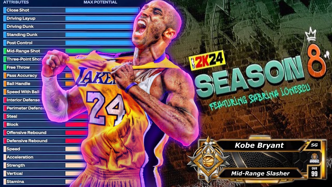 THIS KOBE BRYANT BUILD IS THE BEST BUILD FOR SEASON 8 TO DOMINATE ...