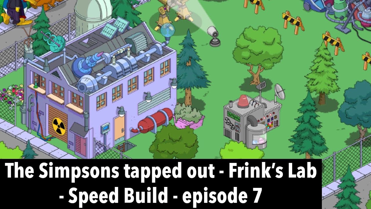 The Simpsons tapped out - Frink’s Lab - Tsto Design Ideas - YouTube
