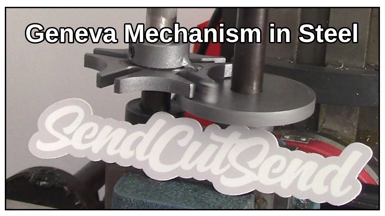 SendCutSend Geneva Mechanism - YouTube