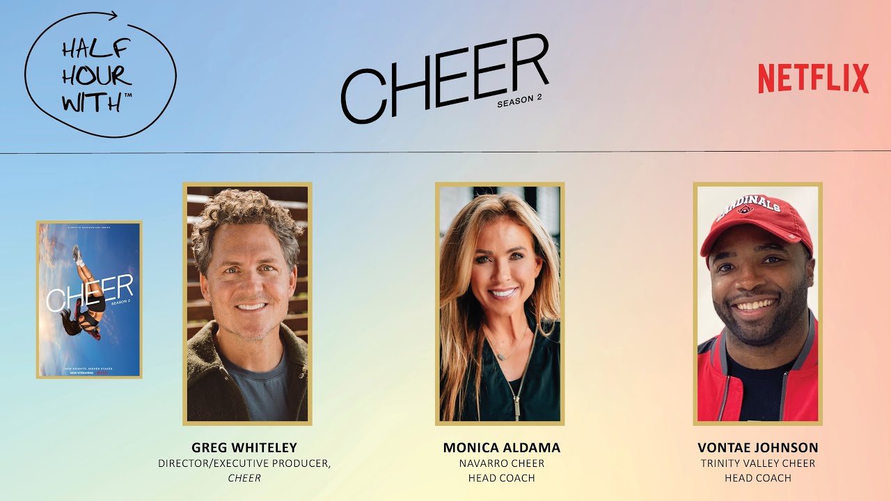 Half Hour With: Cheer (Coaches Monica Aldama & Vontae Johnson and ...