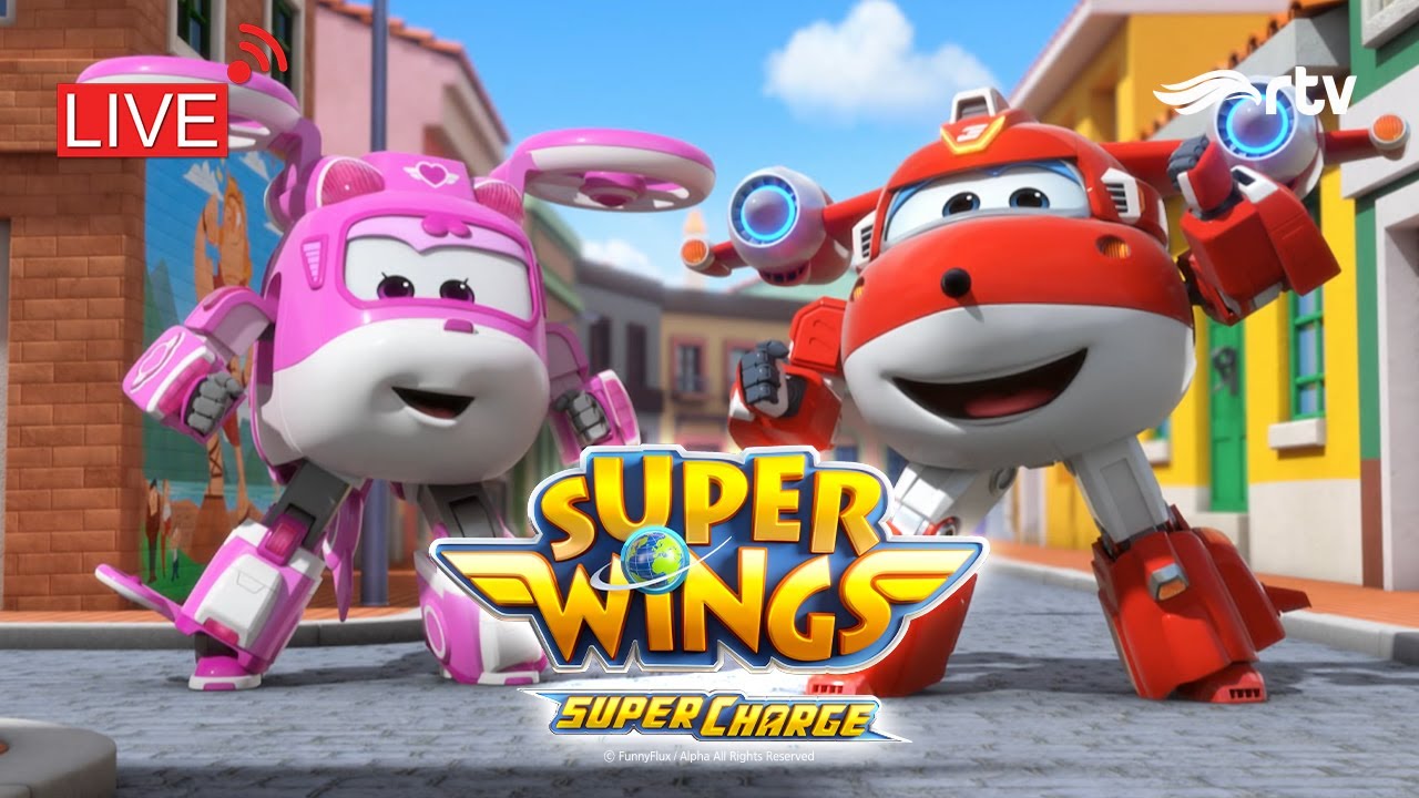 Super Wings RTV | Super Charge | Season 4 | Episode Kompilasi | Bahasa ...