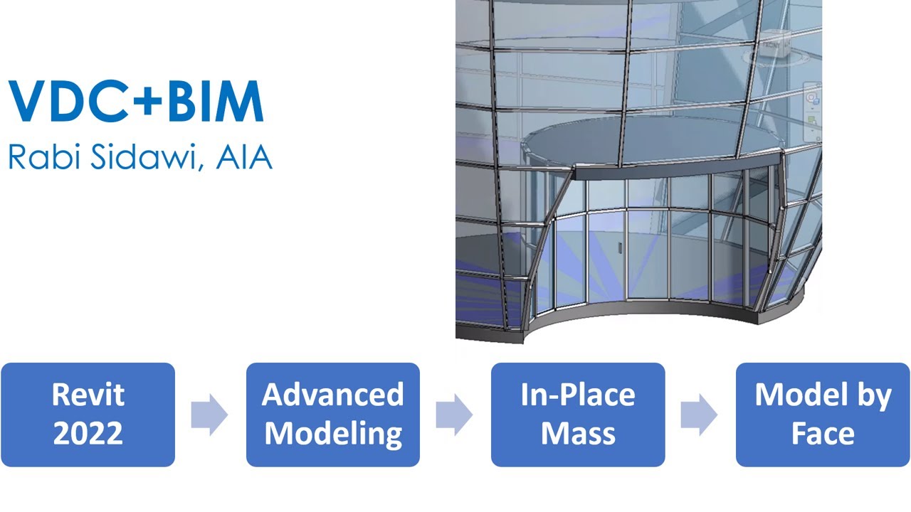Revit 2022 Advanced Modeling - In-Place Mass + Model by Face 4K - YouTube