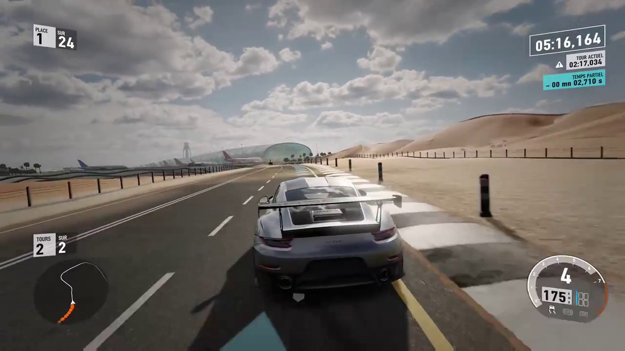 Forza 7. Dubai Race - Porsche 911 GTS - YouTube