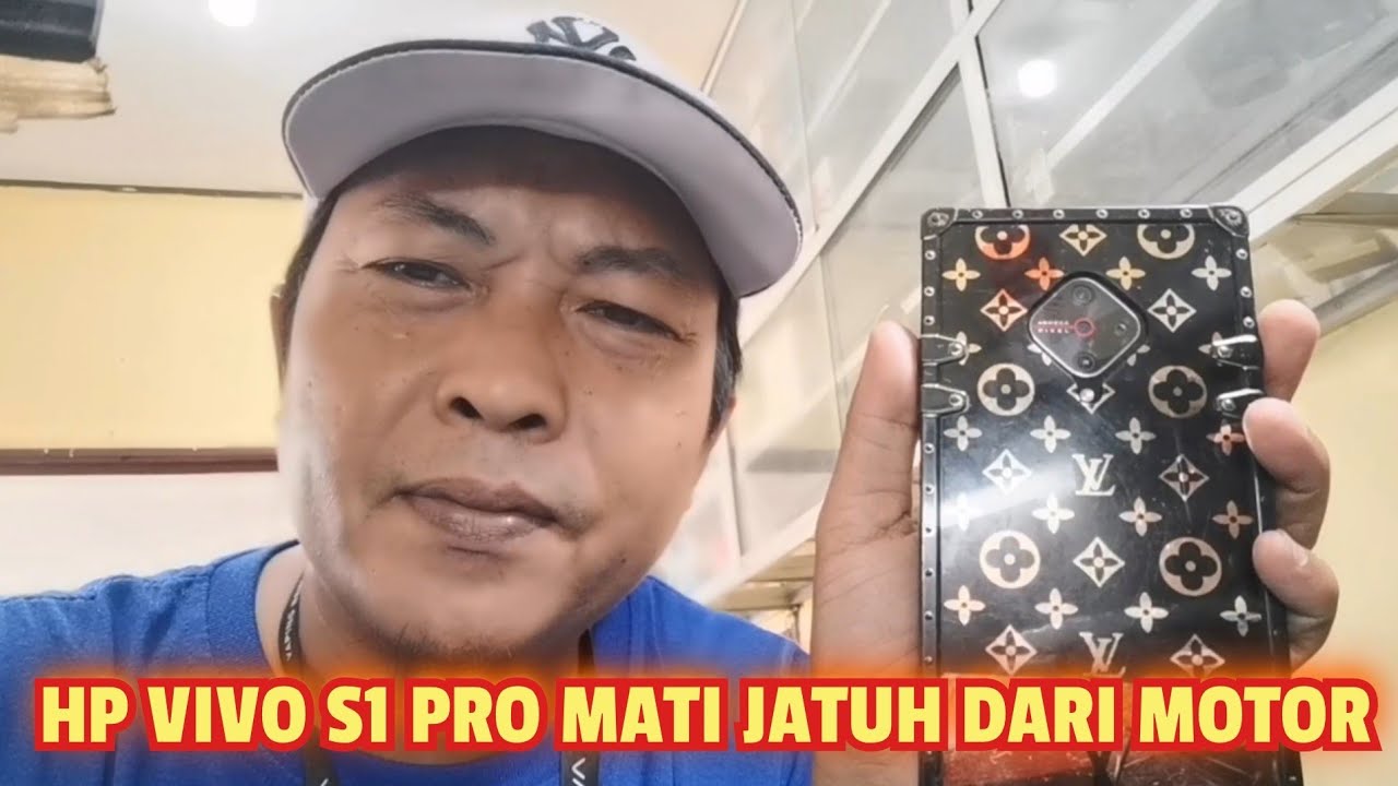SERVIS HP VIVO S1 Pro Mati Jatuh dari Motor - YouTube
