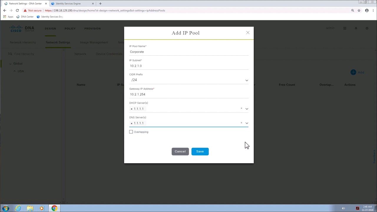 Cisco dCloud 4D DNA SD-Access Lab - YouTube