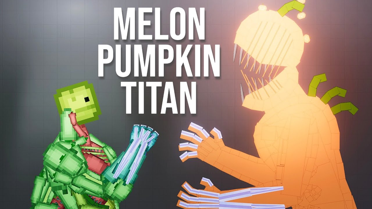 Melon Titan vs Pumpkin Titan - Who is stronger ? - YouTube