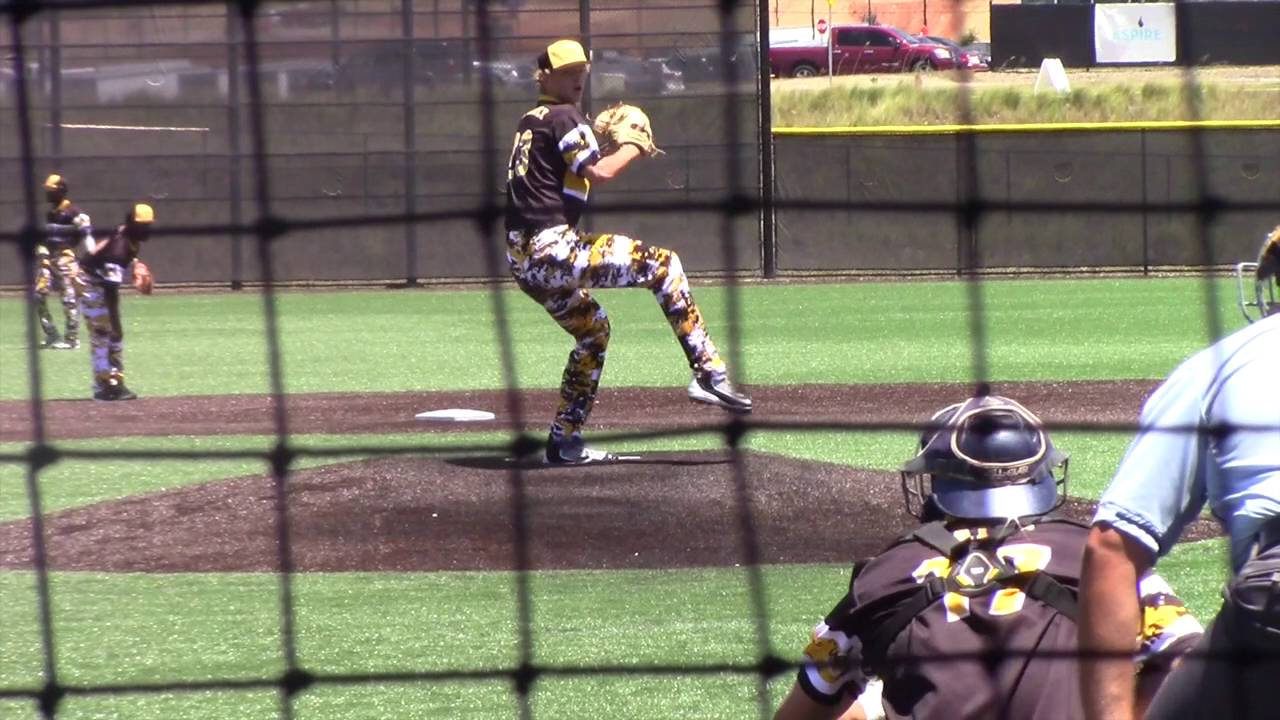 2017 HS LHP Sam Weatherly (MI) , Clemson Baseball commit 7-1-16 - YouTube