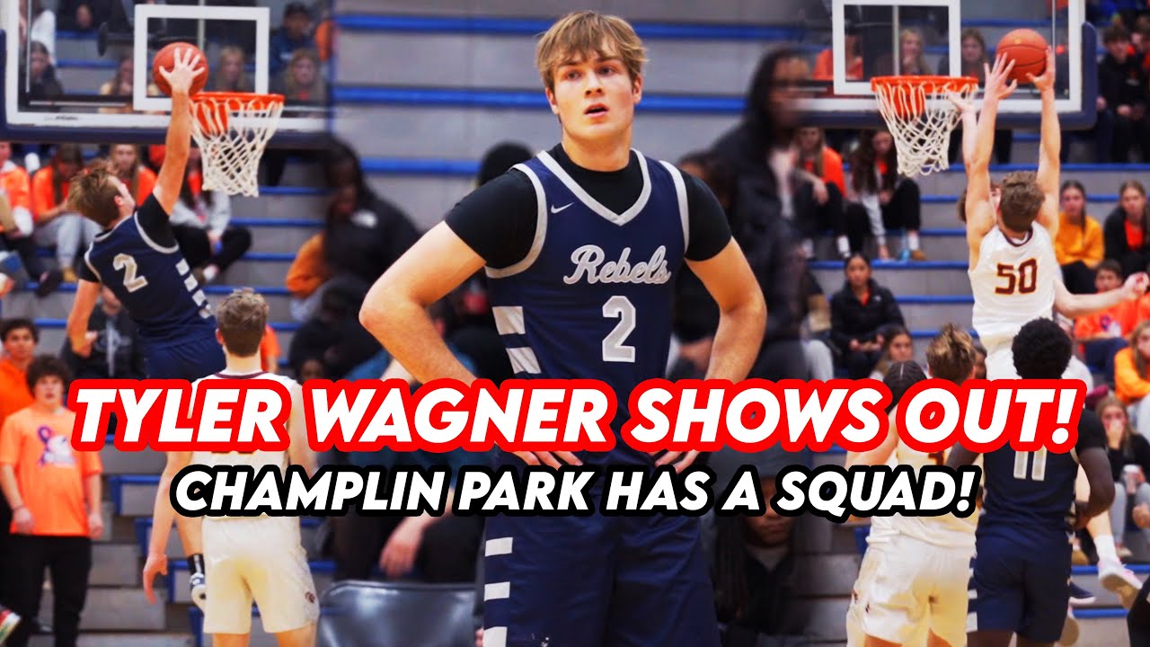 Tyler Wagner Puts On A SHOW With New Team!! Champlin Park Gets TESTED ...