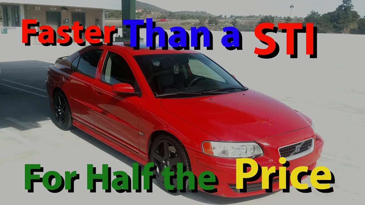 Faster Than a STI for Half the Price... Volvo S60R - YouTube