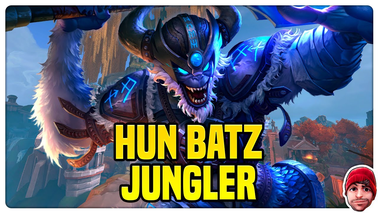 TESTANDO OS BUFFS DO HUN BATZ! O MAMACO TÁ GROSSO JUNGLER - Ranked ...
