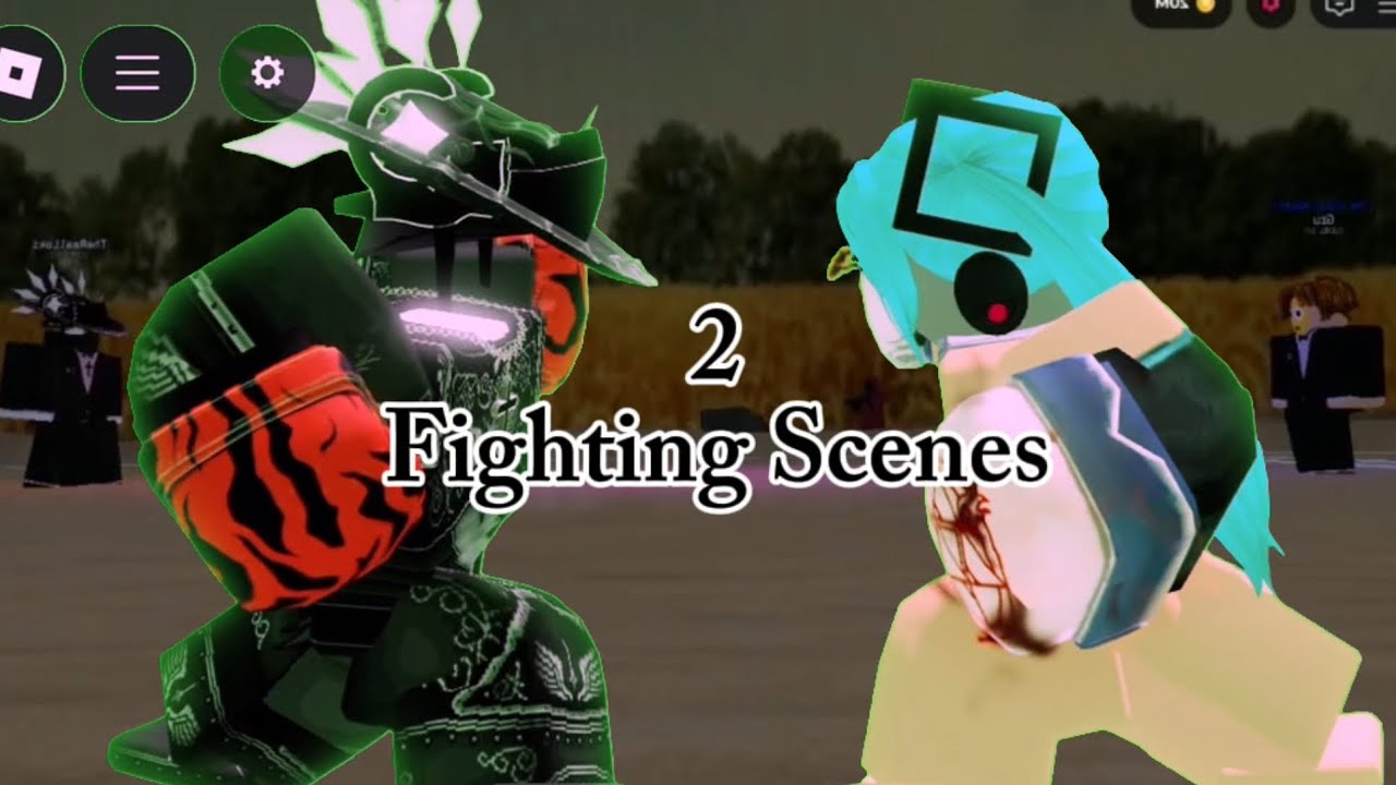 2 Fighting Scenes at once - YouTube