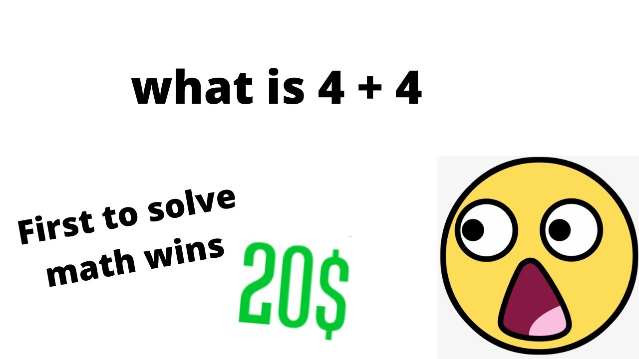 First To Solve This Math Wins 20$ - YouTube